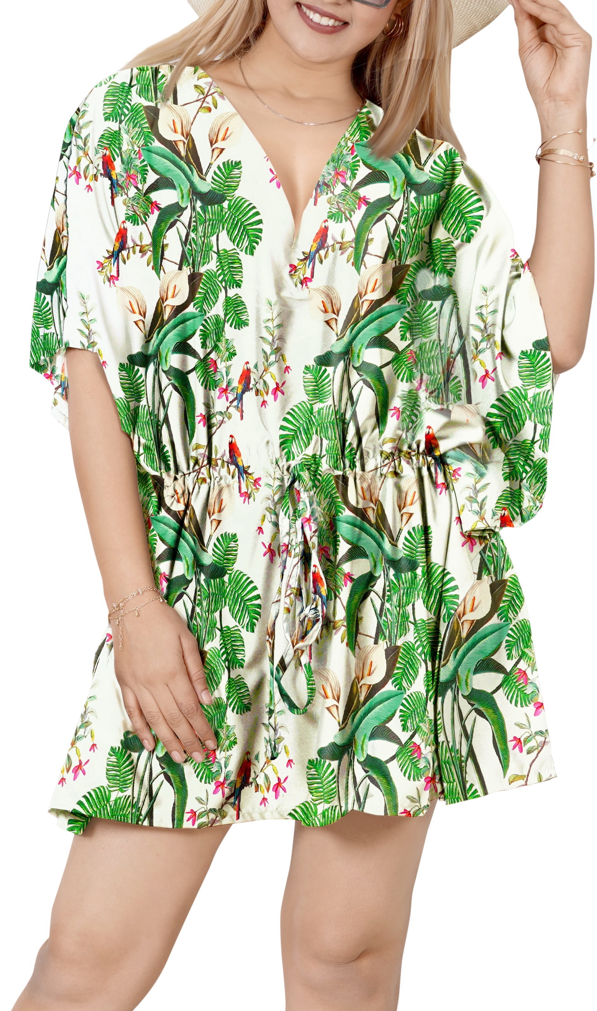 LA LEELA Women's Beachwear Swimsuit Coverups Summer Swim Beach Cover ...