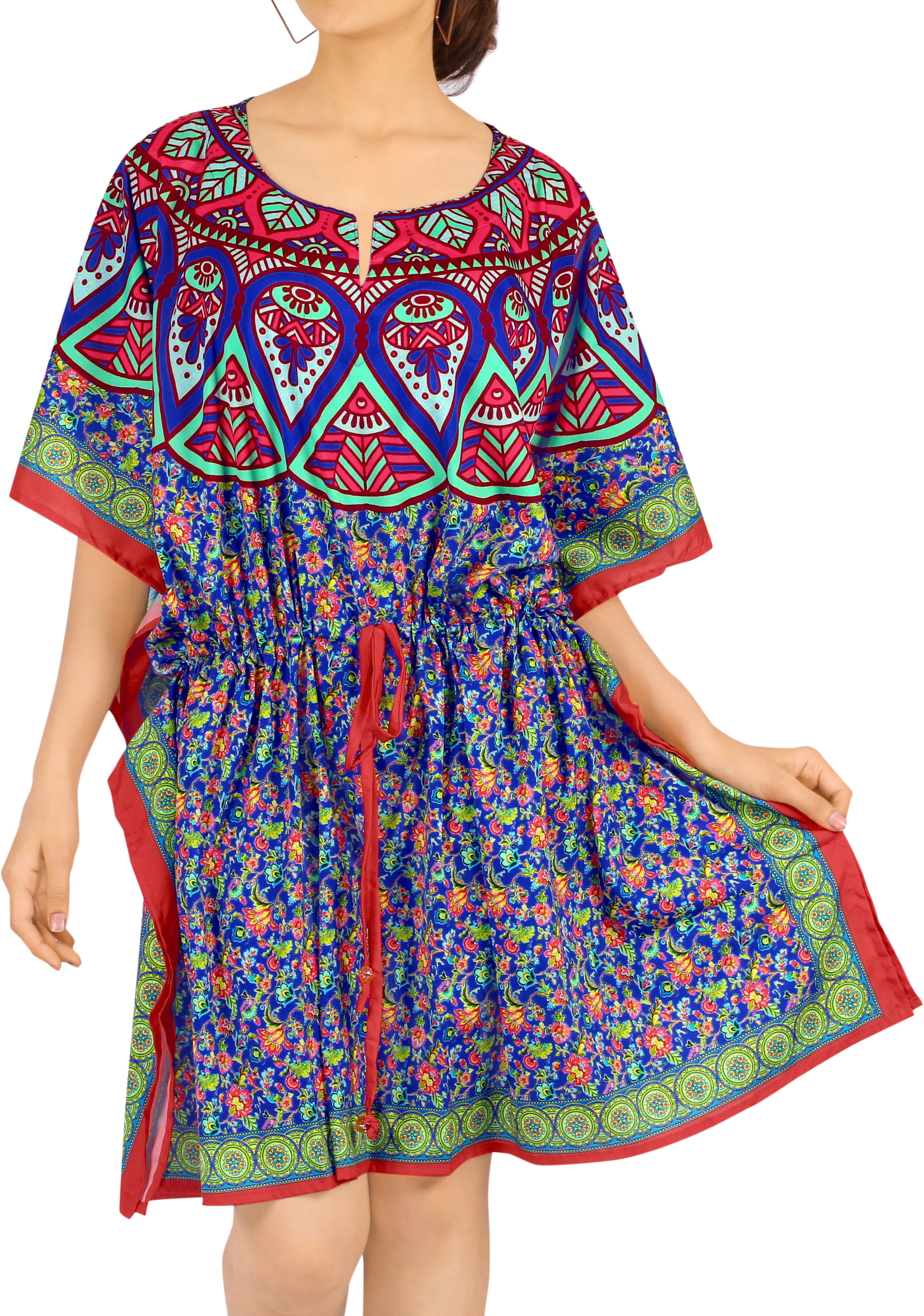 LA LEELA Women's Beachwear Swimsuit Coverups Summer Swim Beach Cover ...