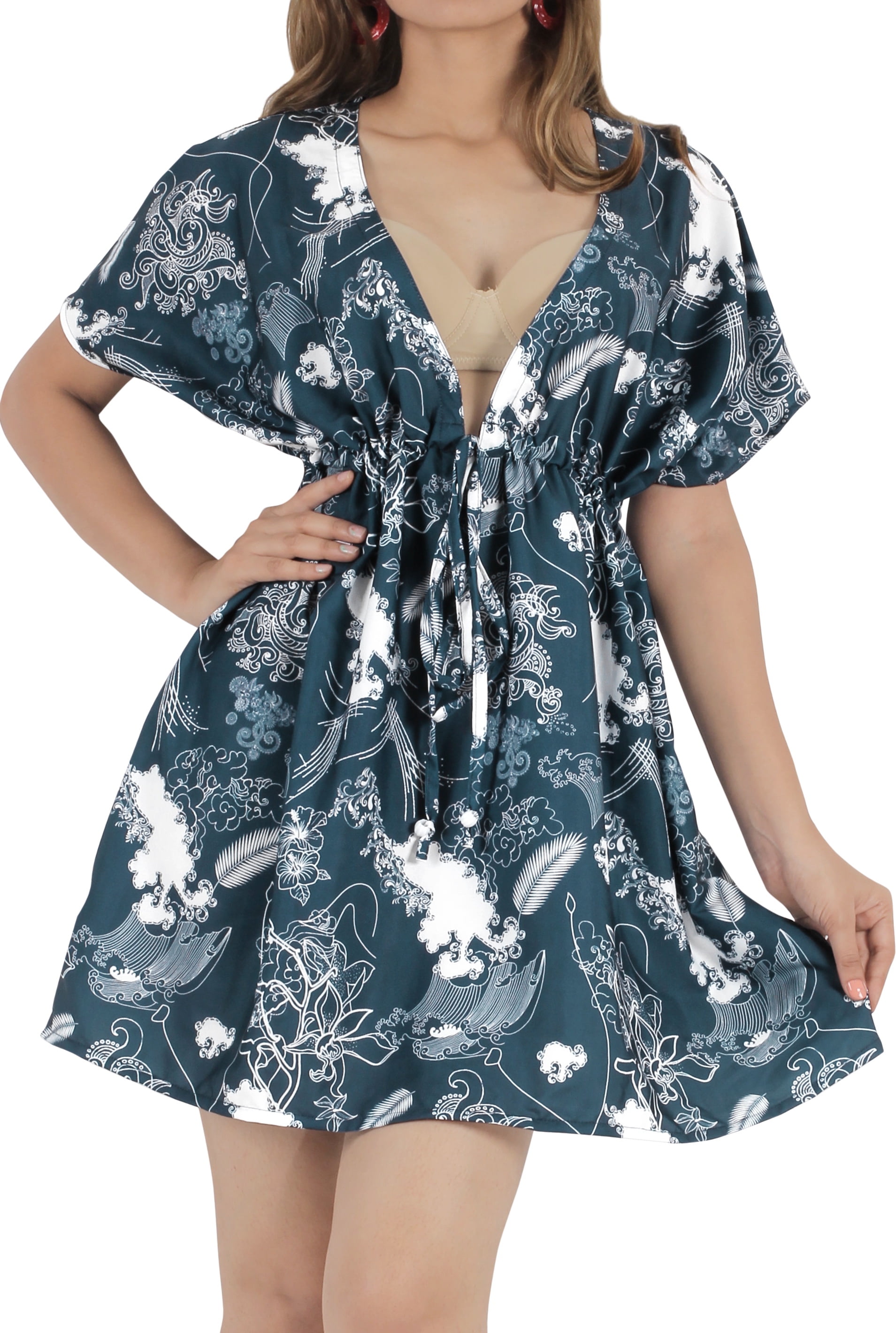 LA LEELA Women's Swimsuit Coverups Summer Cover ups for Swimwear Women ...