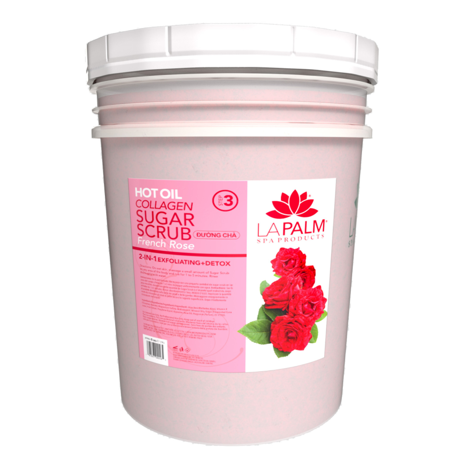 LA PALM Oil Sugar Scrub Bucket - Walmart.com