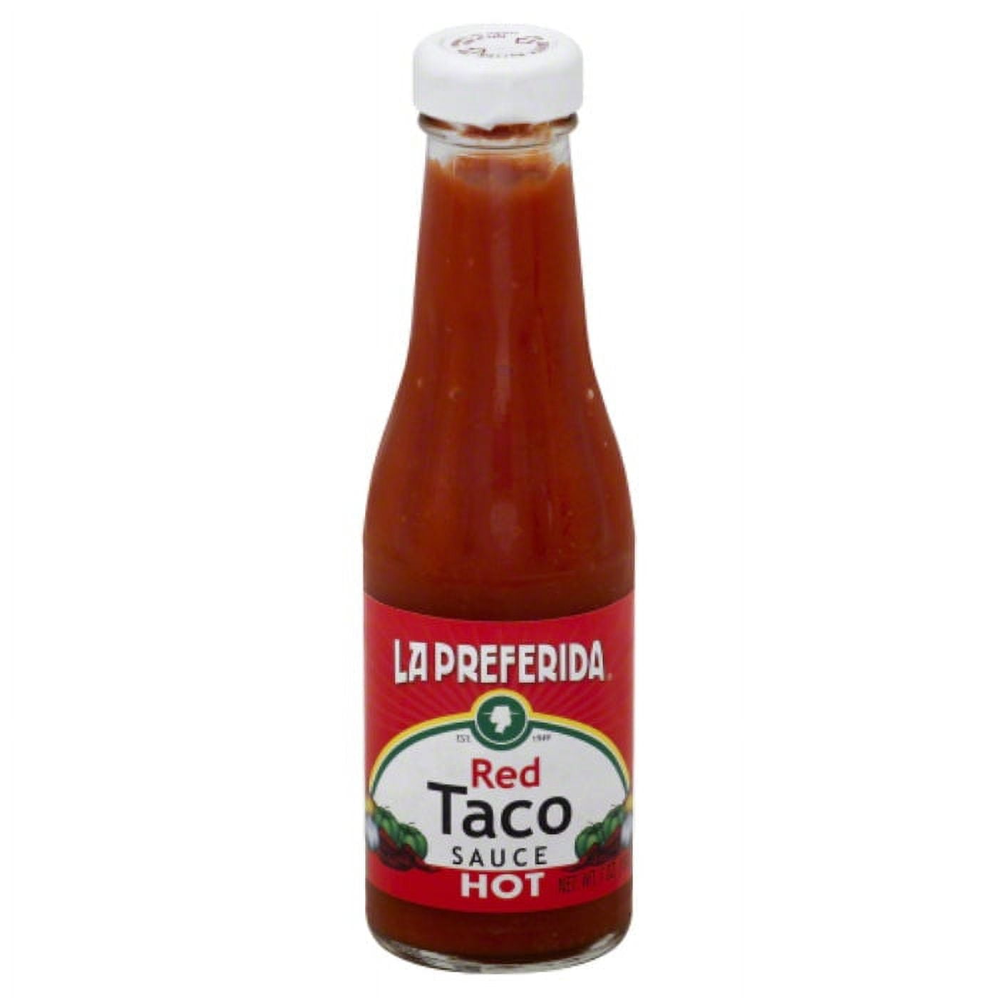 LA PREFERIDA SALSA TACO HOT RED 7 OZ - Pack of 12 - Walmart.com