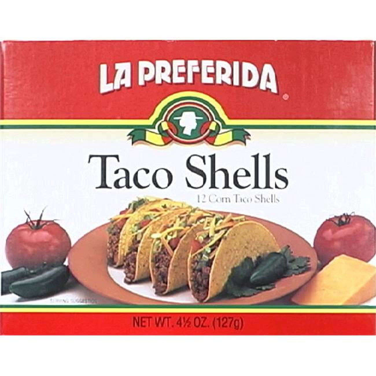 LA PREFERIDA TACO SHELL-12 PC -Pack of 12 - Walmart.com