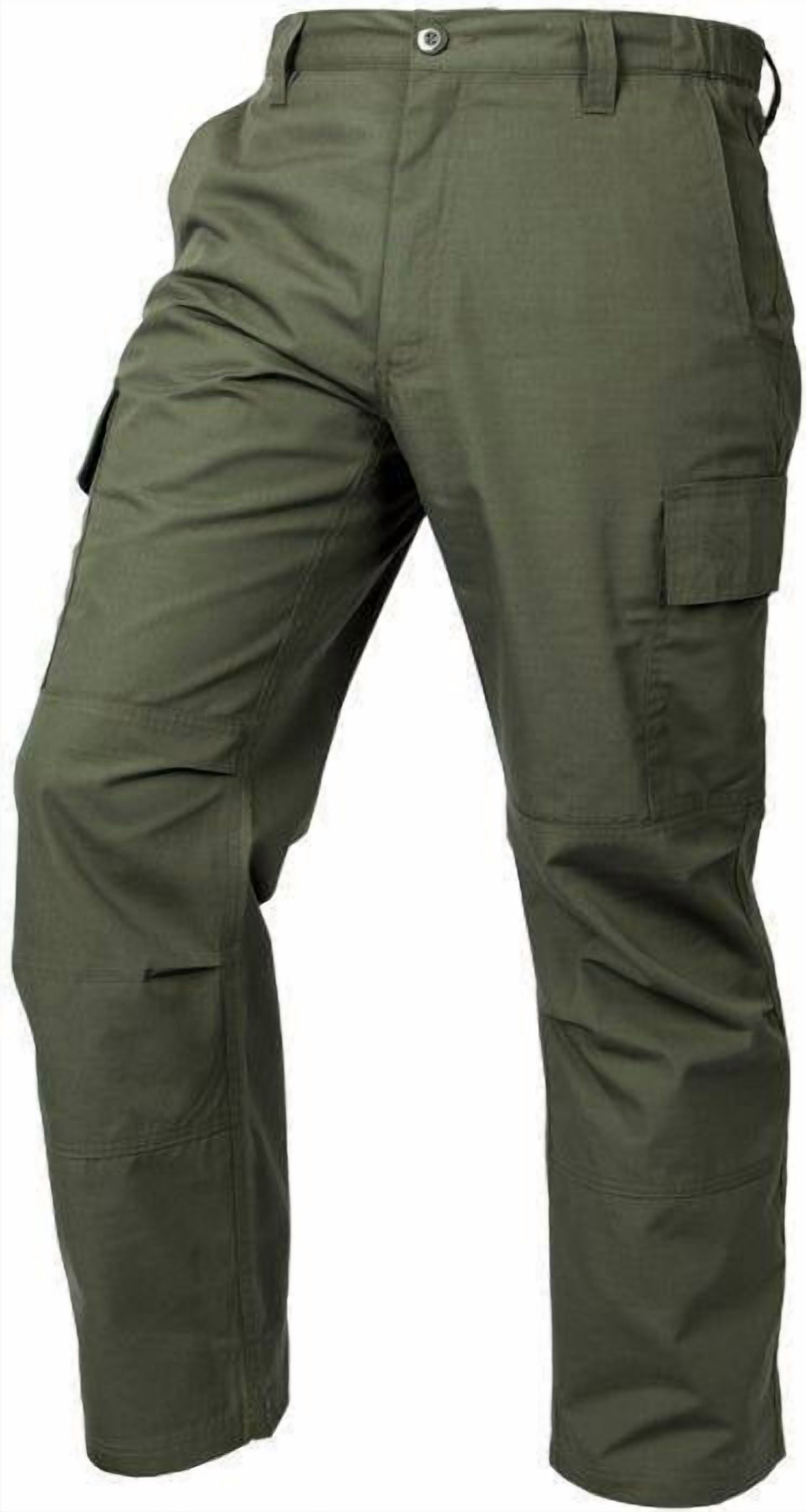 LAPG Men's Core Cargo Pants, Stretch Waistband, Lightweight & Durable ...