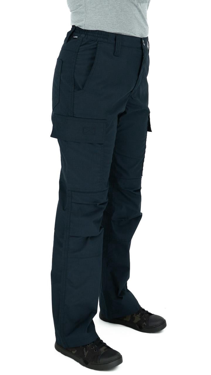 LAPG Women's Stretch Core Cargo Pants, Elastic Waistband, High Rise ...