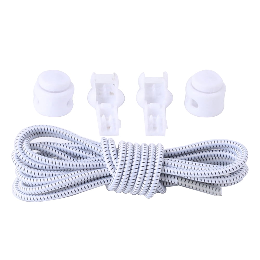 LA TALUS 100cm No Tie Shoelaces Stretching Lock Lace Locking Sneaker ...