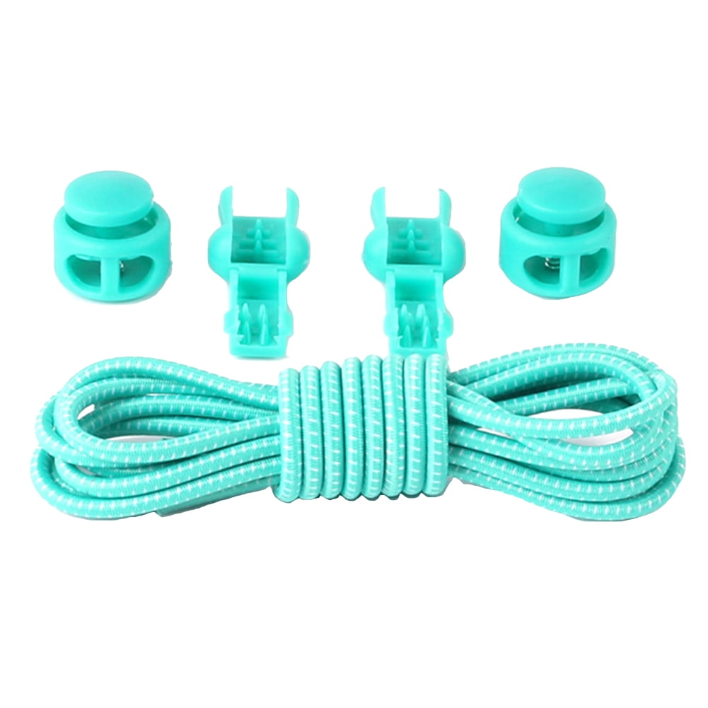 LA TALUS 100cm No Tie Shoelaces Stretching Lock Lace Locking Sneaker ...