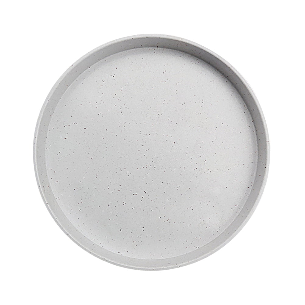 LA TALUS Bevel Edge Wear-resistant Non-permeable Round Flower Pot Tray ...