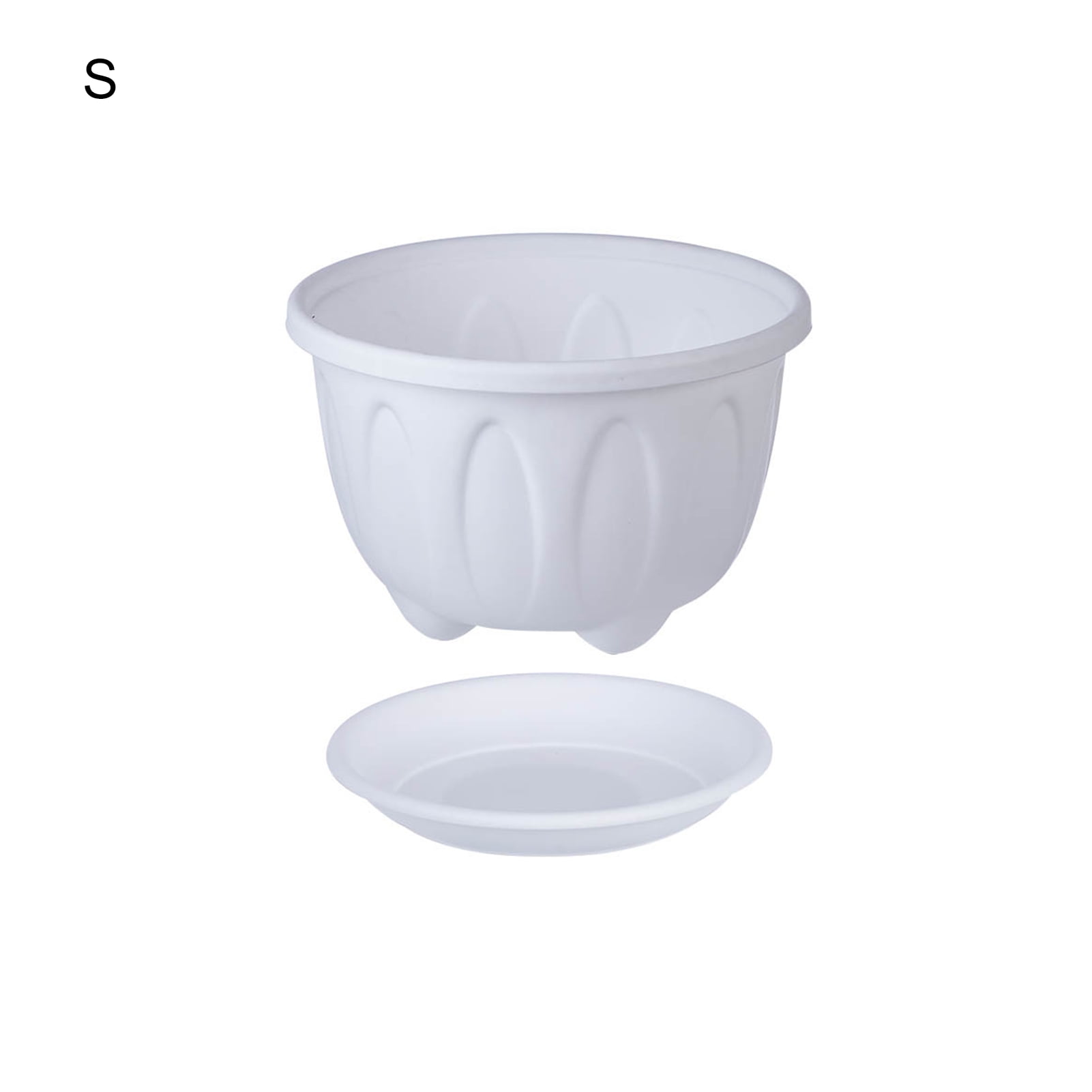 LA TALUS Flower Pot Nice-looking Fashion Lightweight Plastic Flower ...