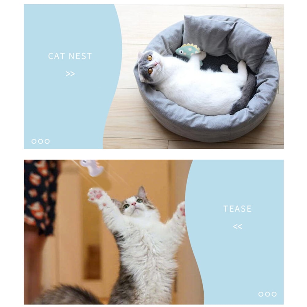 LA TALUS Plush Snake Dinosaur Catmint Catnip Anti-bite Pets Cats Kitten ...