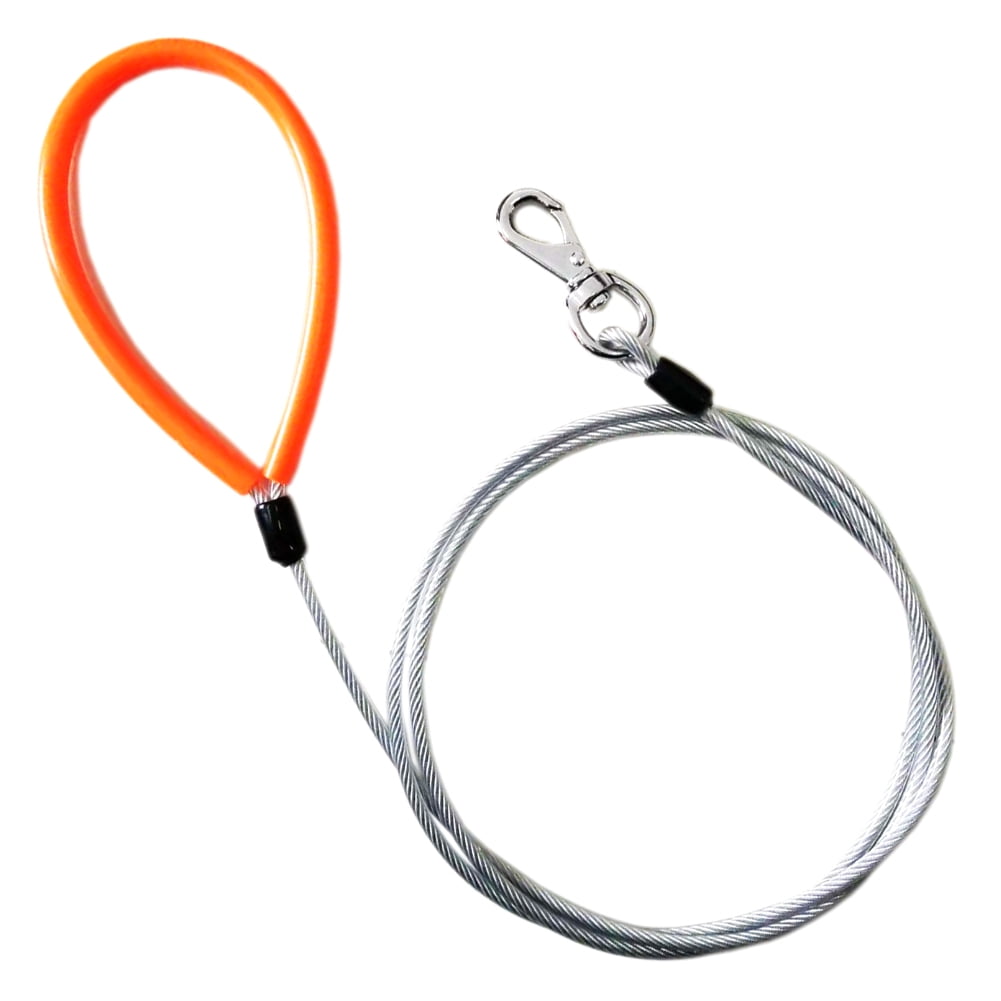 LA TALUS Steel Wire Anti-bite Dog Traction Rope Walking Lead Leash ...