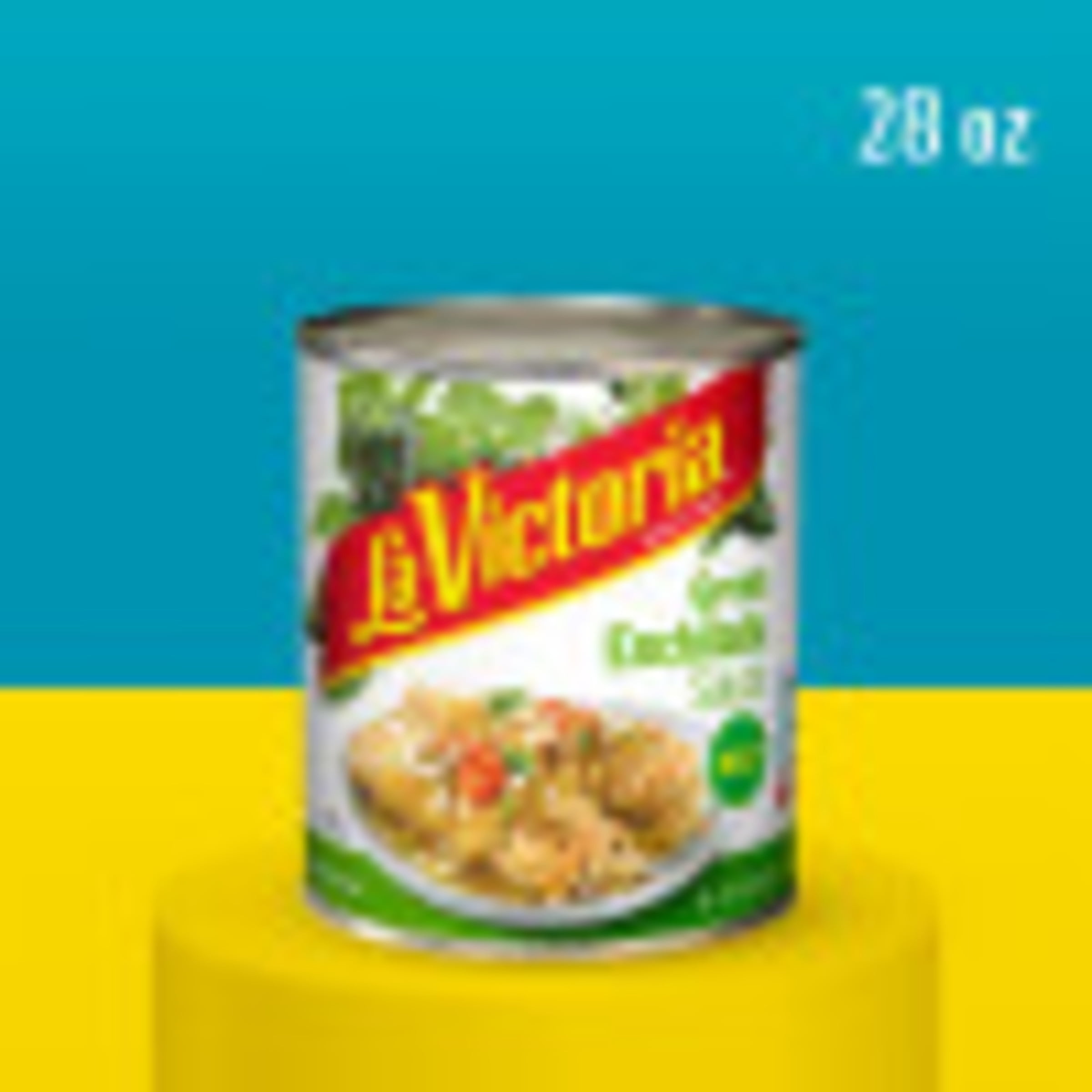 LA VICTORIA Green Enchilada Sauce Liquid, Shelf-Stable, 28 oz Steel Can ...