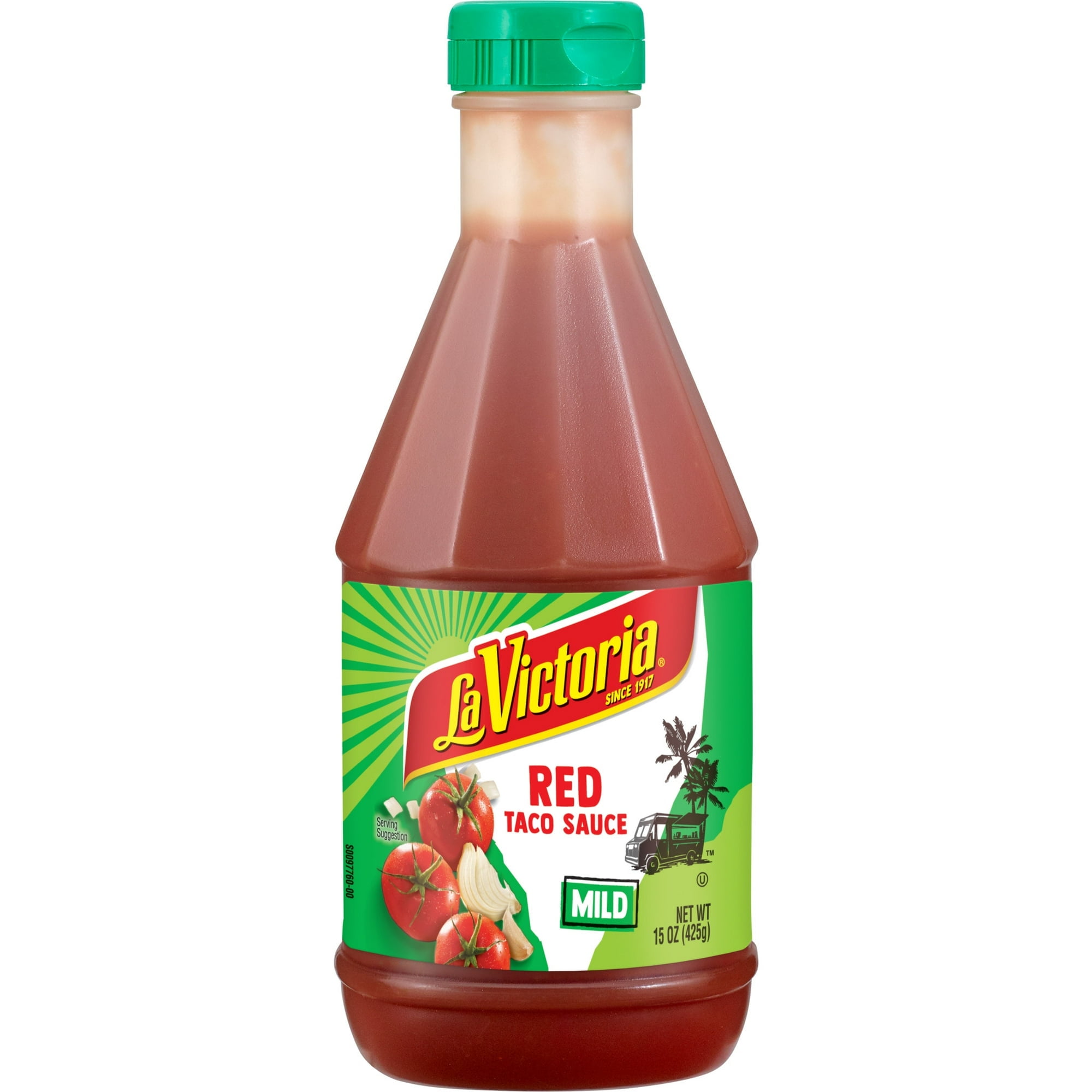 LA VICTORIA Mild Red Taco Sauce Liquid, Shelf-Stable, 15 oz Plastic ...