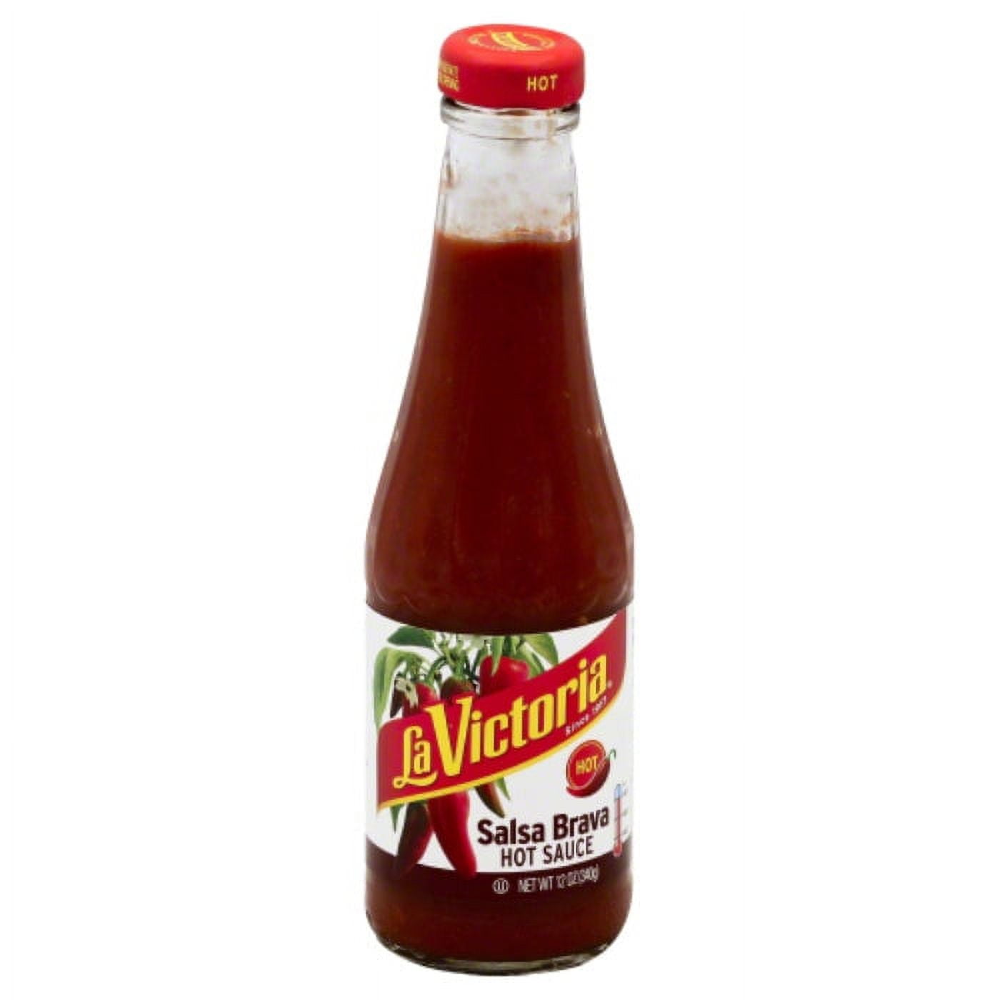 LA VICTORIA Mexican Hot Salsa Brava Sauce, 12 OZ - Pack of 12 - Walmart.com
