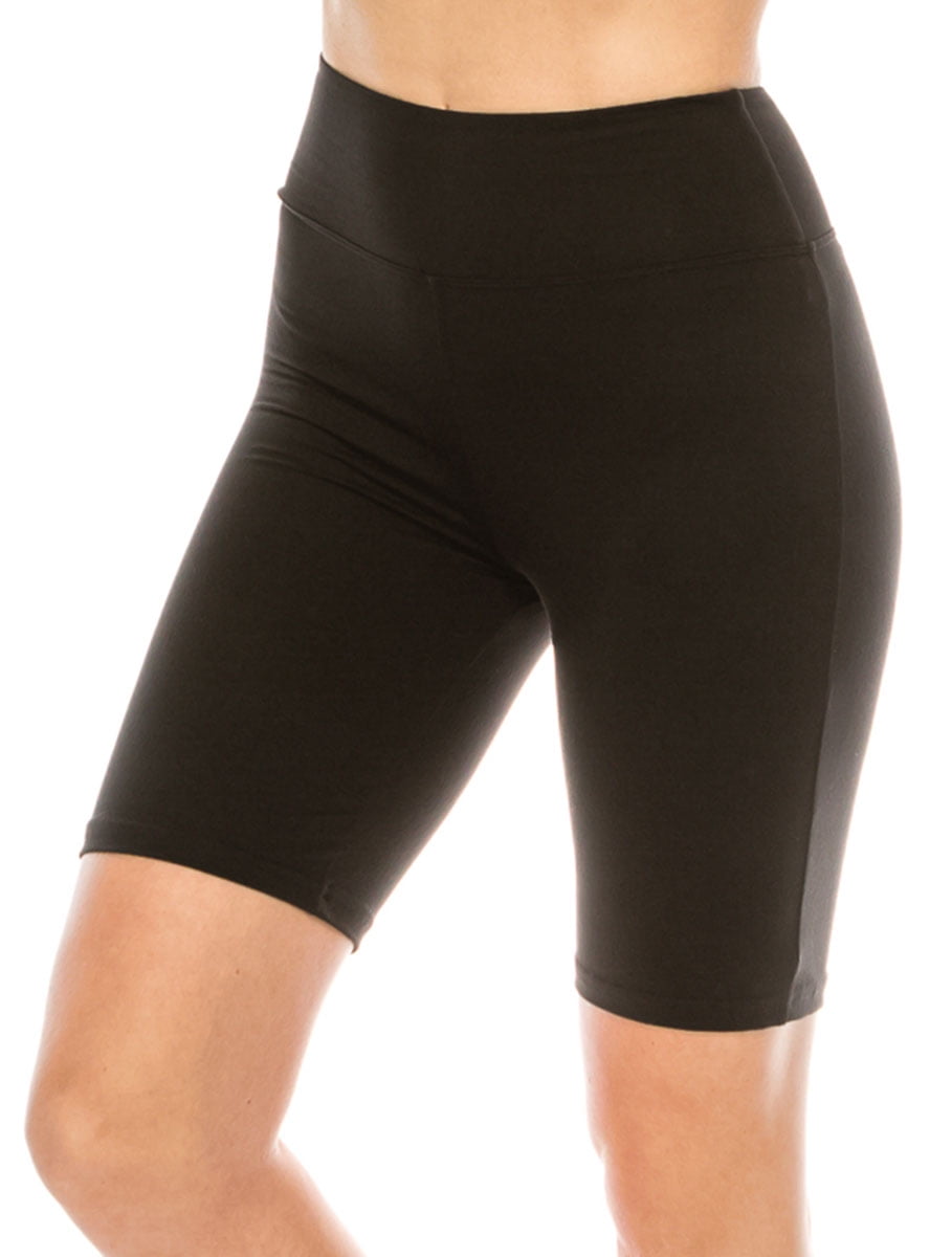LA12ST Women Workout Yoga Shorts - Premium Buttery Soft Solid Stretch ...