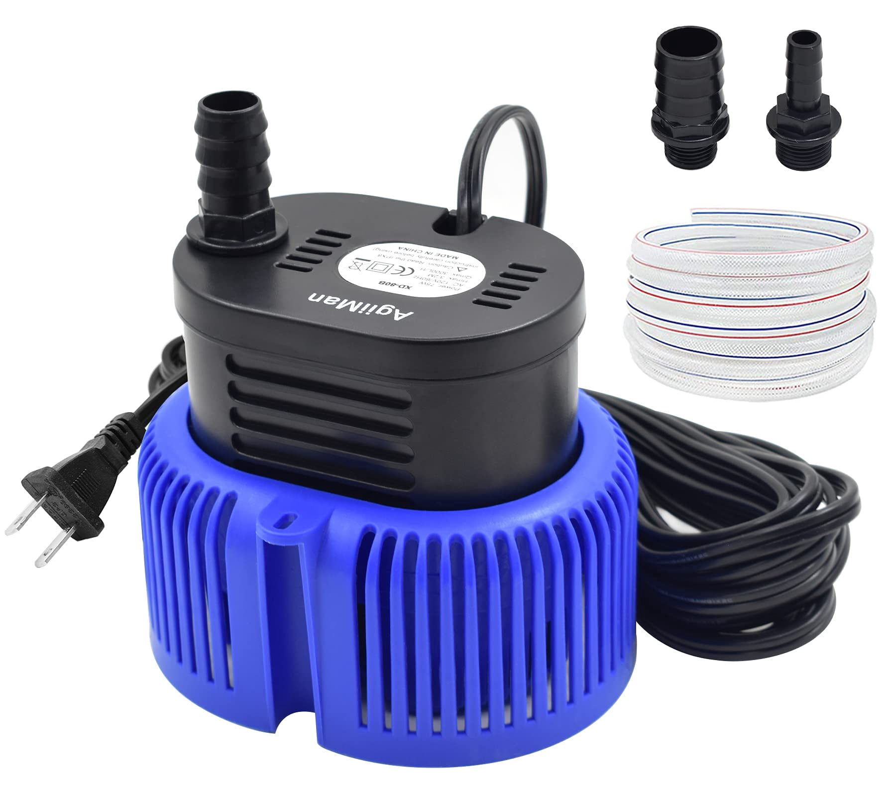 LAANPOLE Pool Cover Pump Above Ground - Submersible Swimming Sump ...