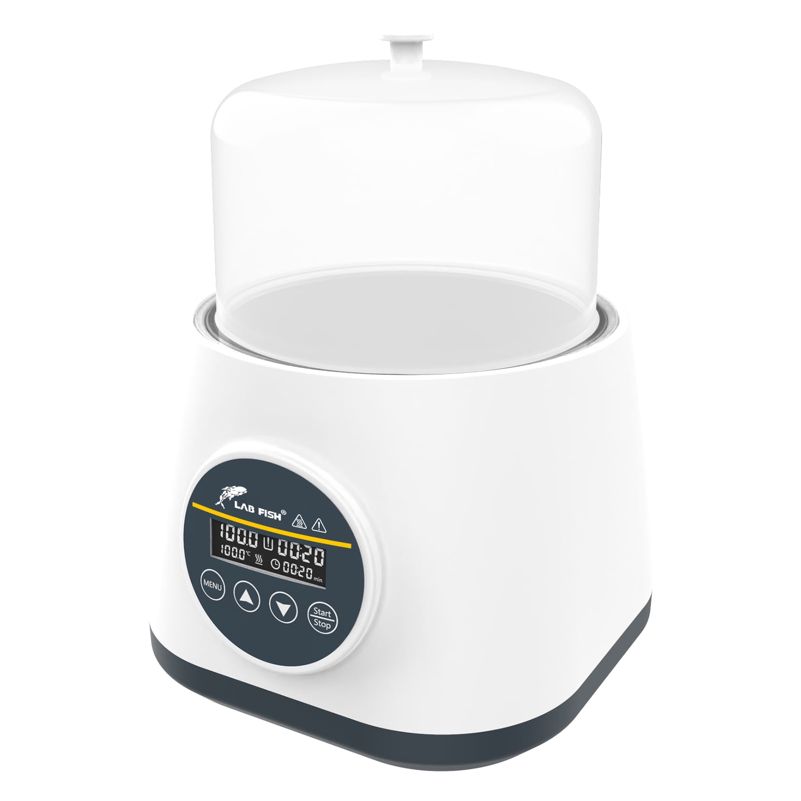LAB FISH 2L Digital Thermostatic Water Bath, 100°C, Stainless Steel ...
