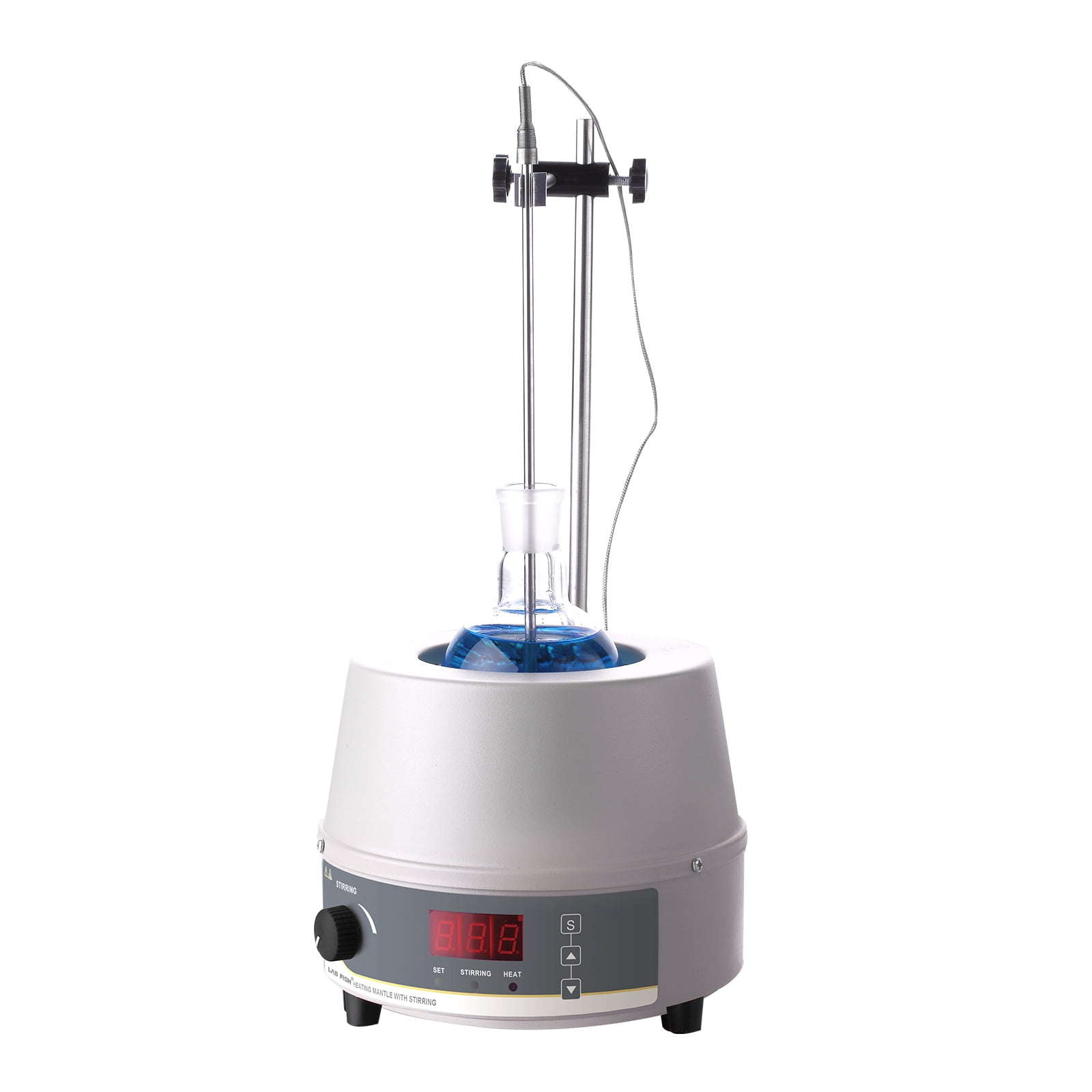 LAB FISH 500ml Digital Heating Mantle Stirrer, 250W Lab Hot Plate ...