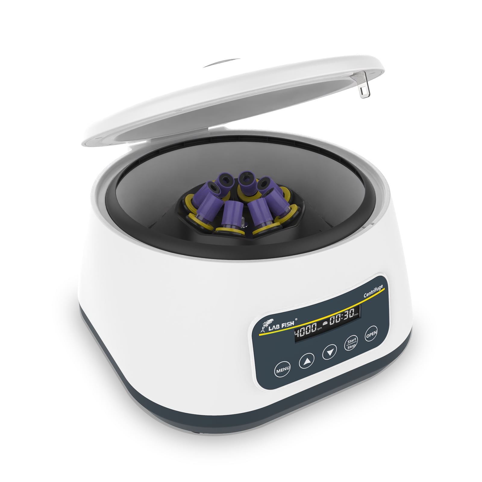 LAB FISH LC-400 Low Speed Benchtop Centrifuge Machine, 4000 RPM Max ...