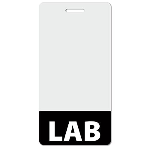 LAB Heavy Duty Vertical Yellow (50 pack) - Spill & Tear Proof Cards - 2 ...