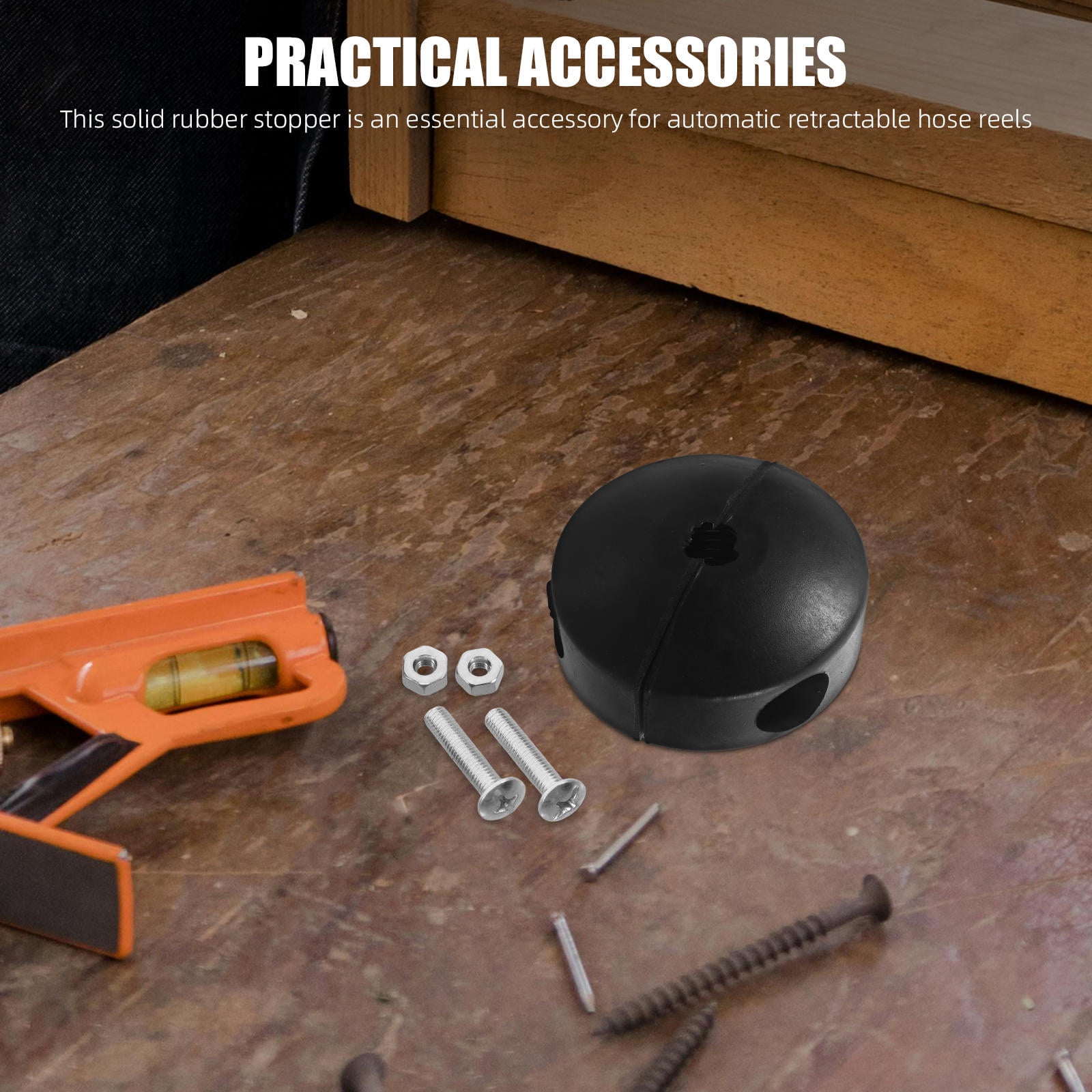 LABELEPH 1Pack Adjustable Hose Bumper Rubber Air Hose Stopper for ...