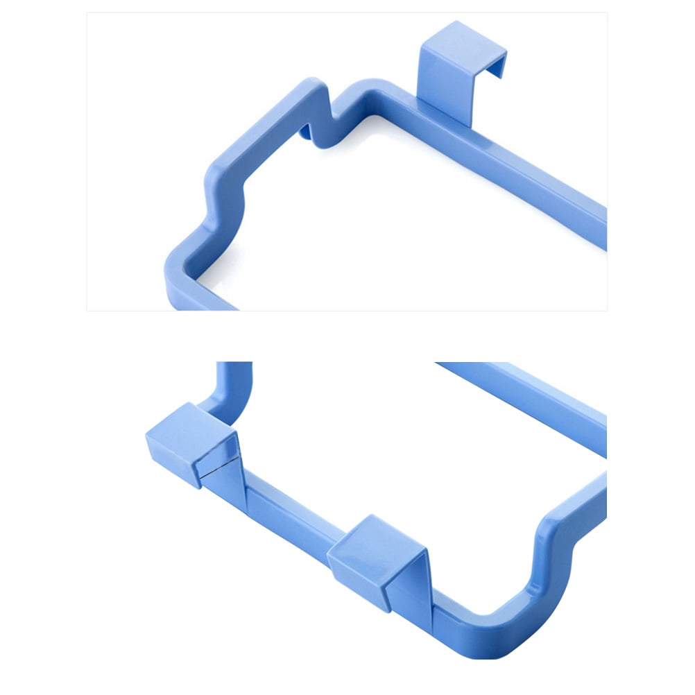 LABELEPH 1Pack Garbage Bag Storage Blue Plastic Rectangular for Kitchen ...