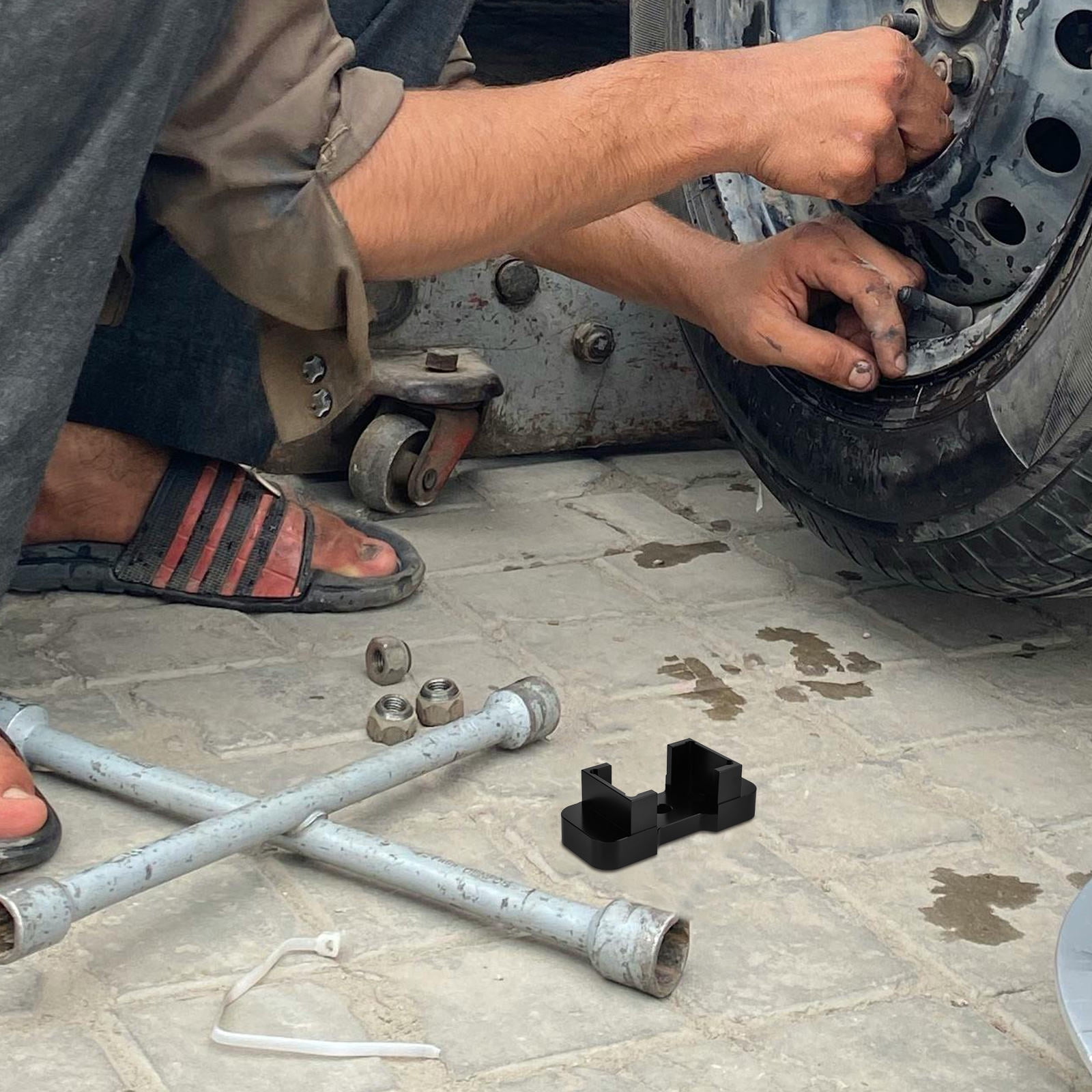 LABELEPH 1Set Black Aluminum Alloy Transmission Mount Insert Enhance ...