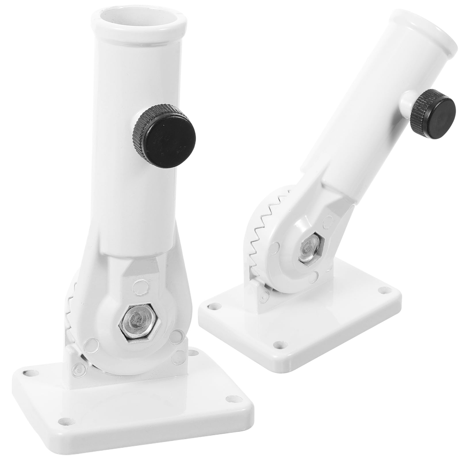 Tineasur Fixed Flag Pole Holder Flagpole Stand Aluminum Alloy 2Set ...