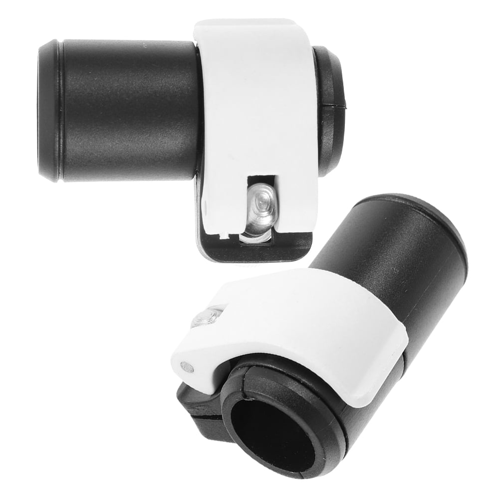 LABELEPH 2Set Trekking Pole External Lock White Plastic for ...