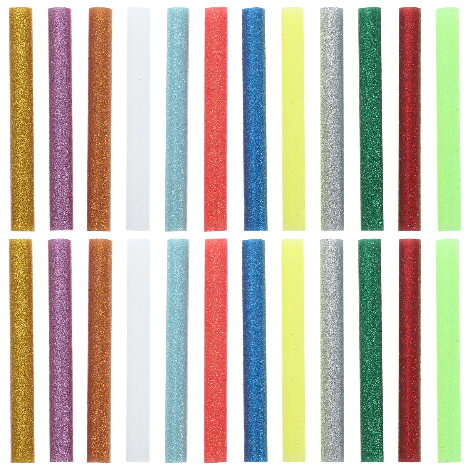 LABELEPH 36Pack Crafting Hot Glue Sticks EVA Multicolored Friends All ...