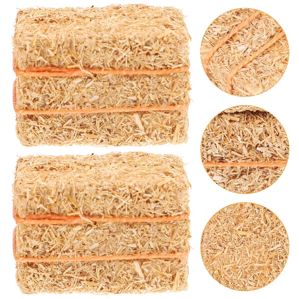 LABELEPH 6Pcs Mini Haystacks Bales for Collectors and Hobbyists in ...