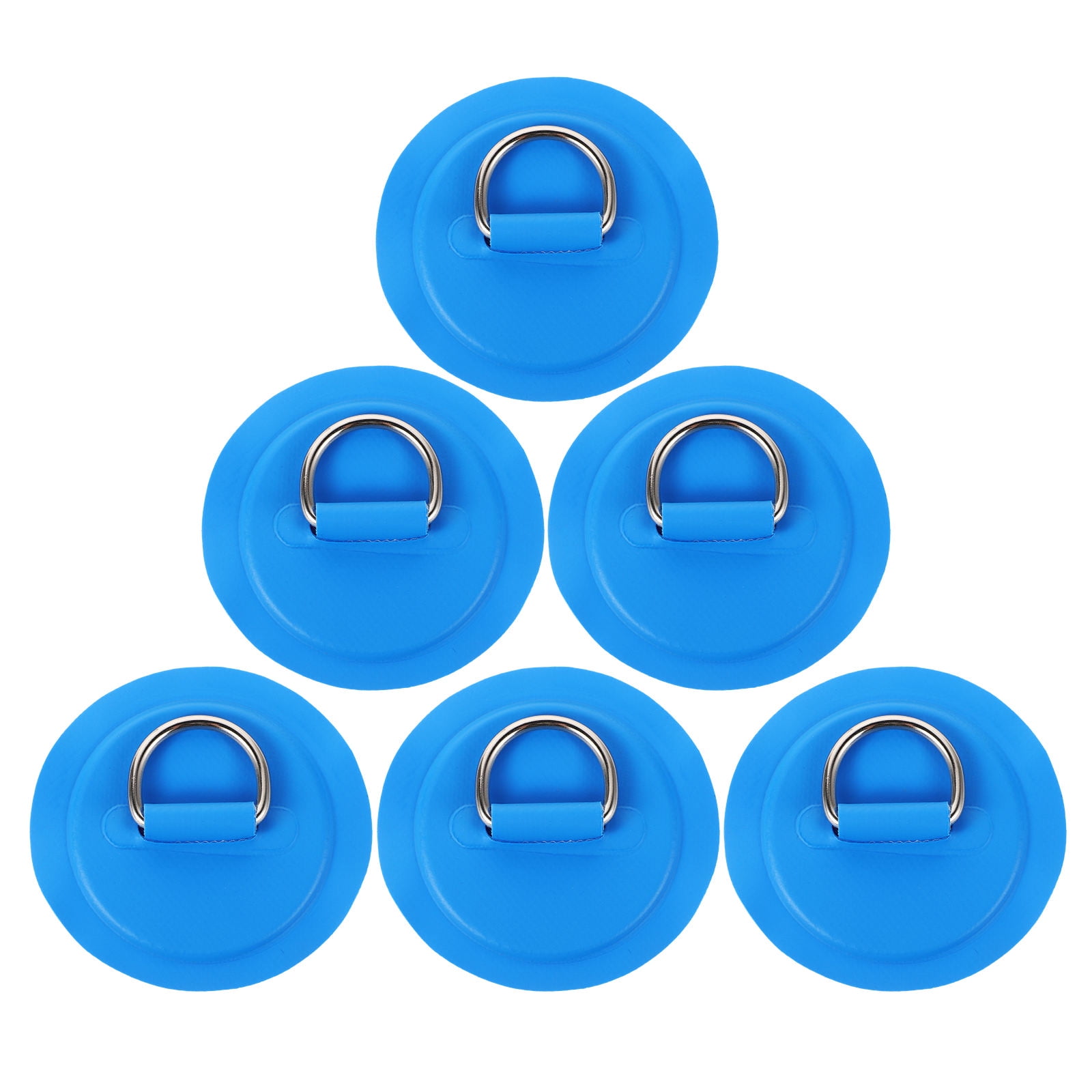 LABELEPH 6Set Paddleboard D Rings Blue Metal D Rings for Inflatable ...