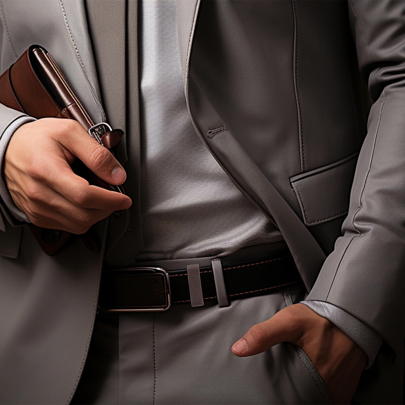 LABELEPH Belt Fixing Loop 20Pcs Sleek Design Black Dark Brown For ...