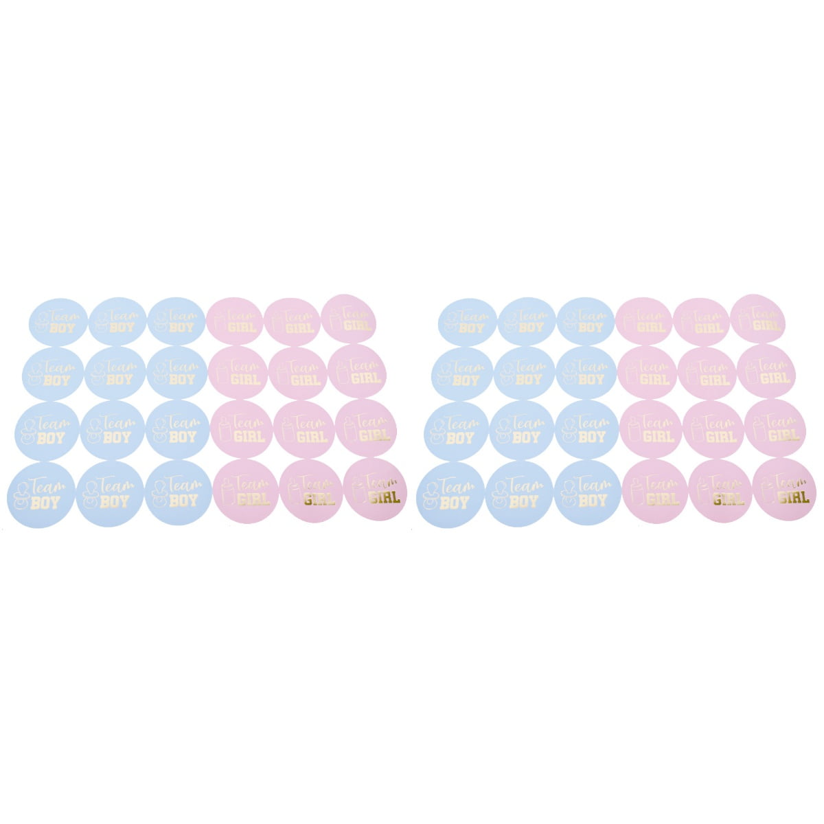LABELEPH Stickers Paper Assorted Color For Baby Shower Birthday Party ...