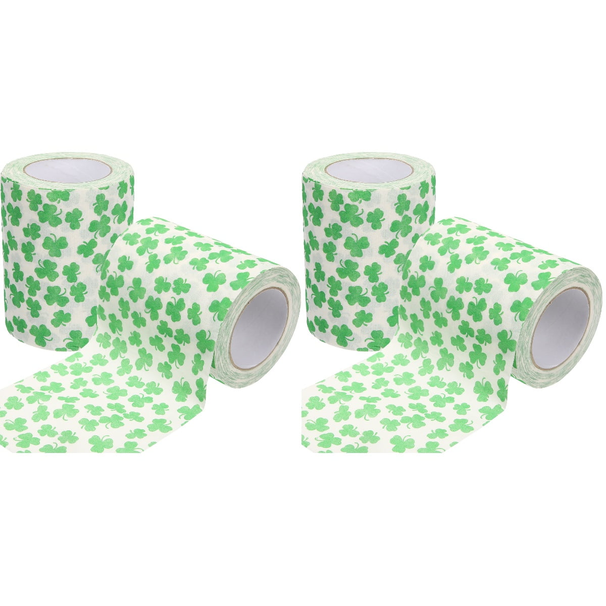 LABELEPH Toilet Paper Roll Multi Wood Pulp Patterned 2 Rolls 3.93X2 ...