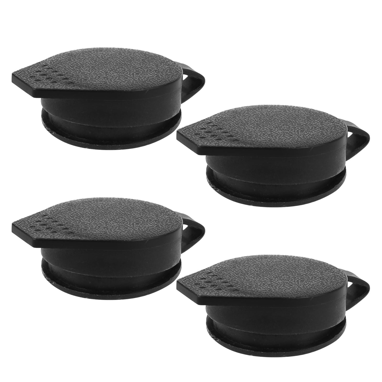 LABELEPH Trash Hinge Trash Can Lid Lock Black Plastic Weatherproof ...