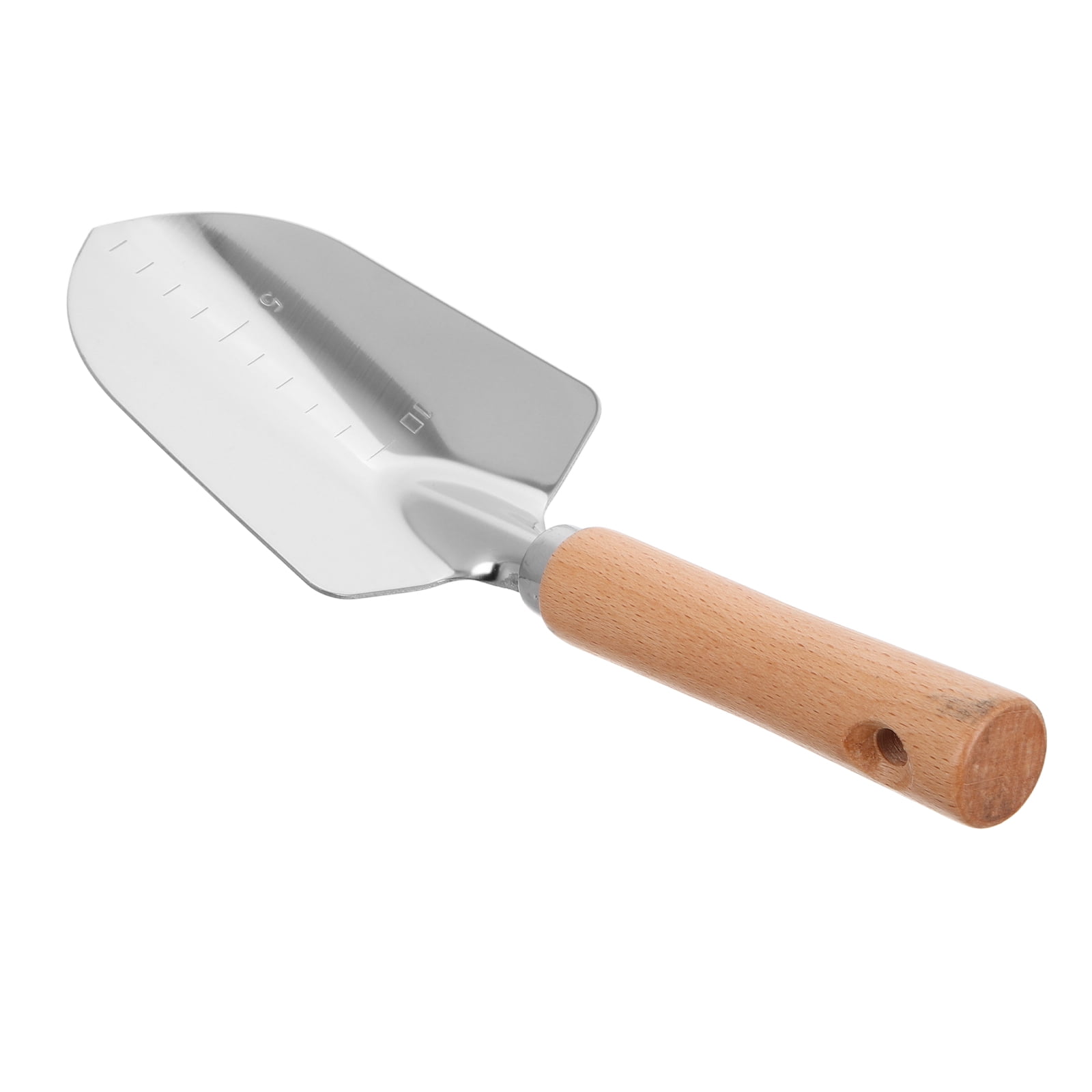 Tineasur Stainless Steel Garden Shovel Multi Wood Handle Comfortable ...