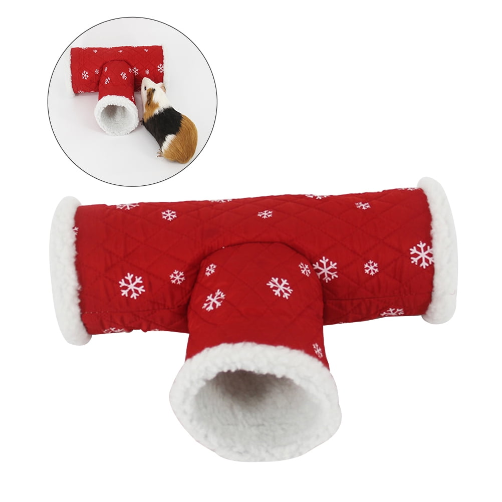 LABELEPH Warm Woolen and Cotton Pet Tshaped Channel for Small Animals ...