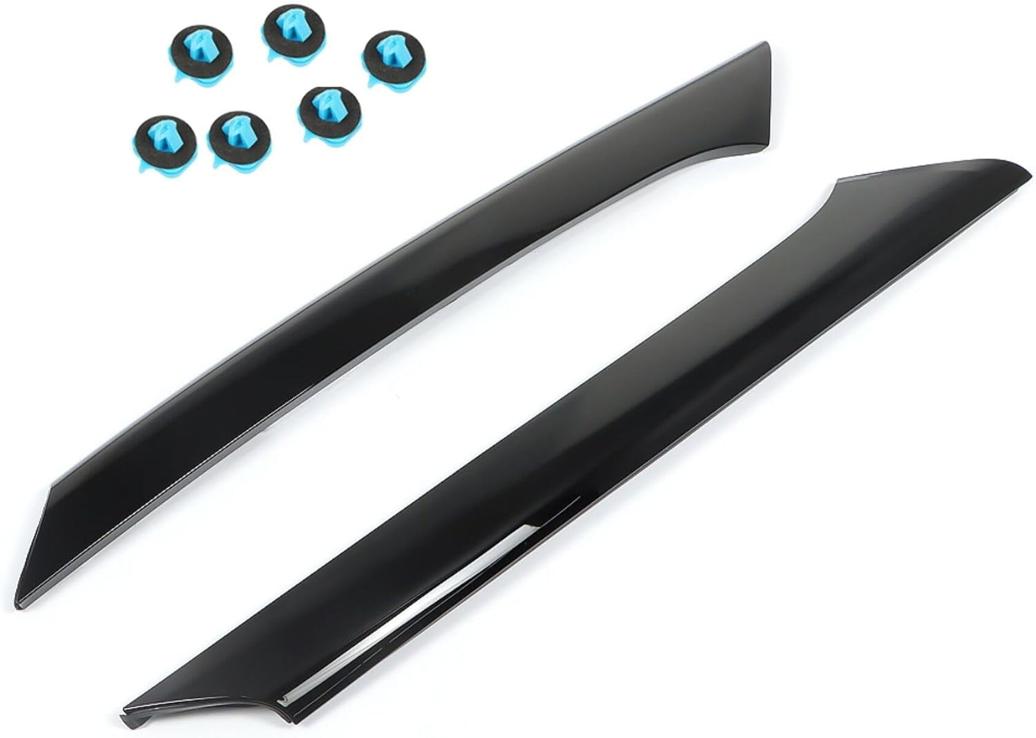 LABLT 1 Pair Front Left & Right Side Windshield Outer Pillar Trim ...