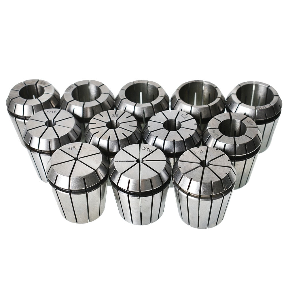 LABLT 12 Pcs ER40 Collet Set Spring Collets Chuck 1/8"- 1-1/8" For ...