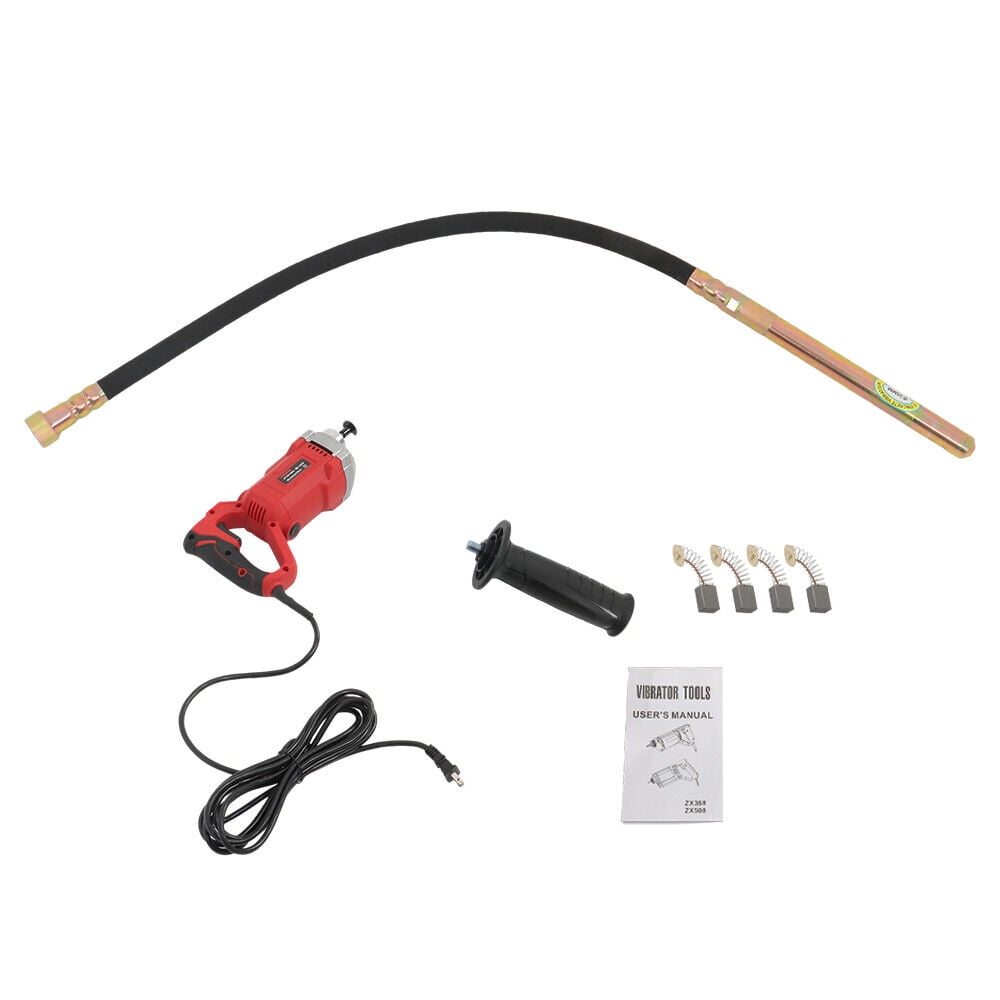 LABLT 1500W Handheld Concrete Vibrating Tool Concrete Vibrator with 6.6 ...