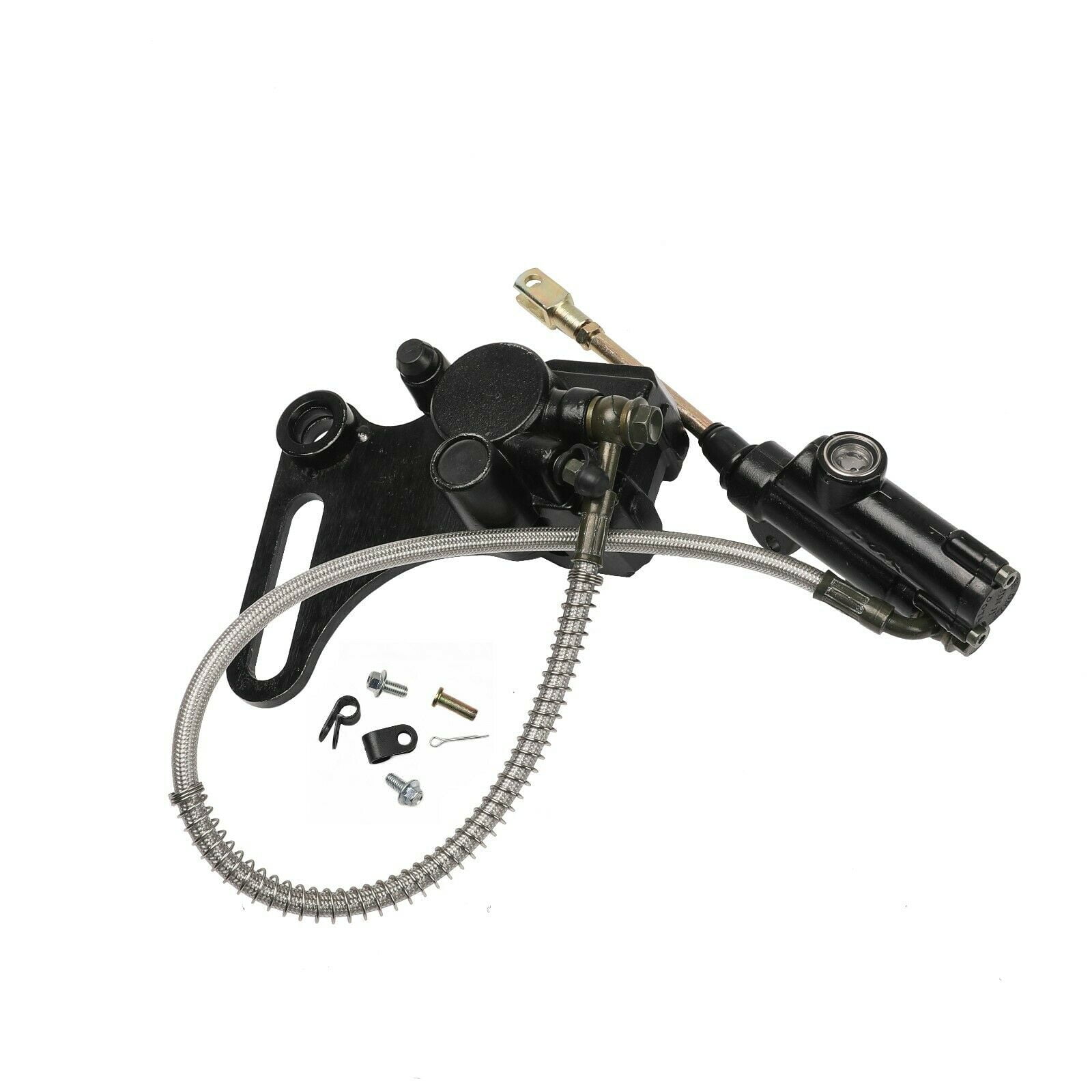 LABLT 15mm Rear Disc Brake Caliper Master Cylinder Dirt Pit Bike 125cc ...