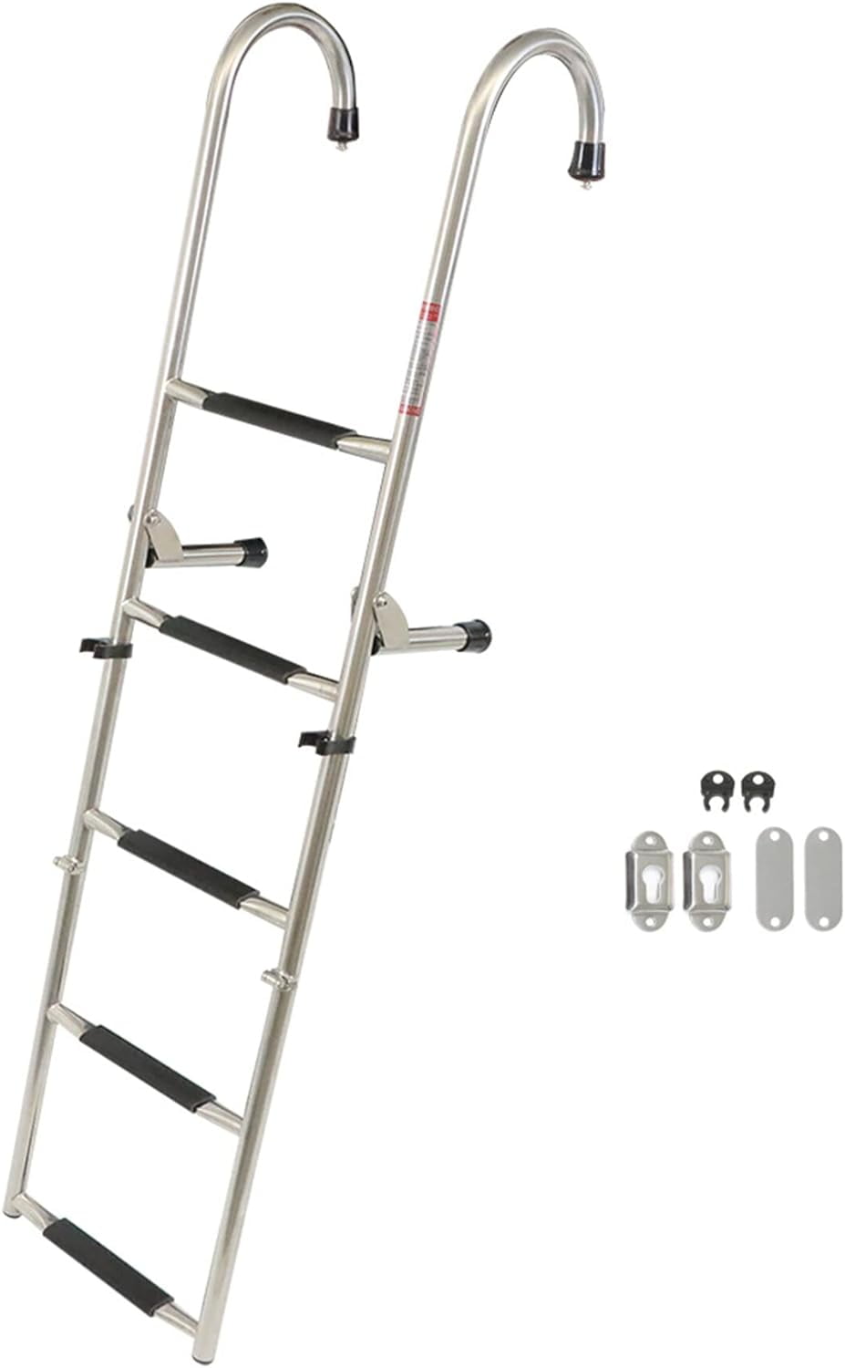 LABLT 2 Step+3 Step Stainless Steel Telescoping Ladder Replacement for ...