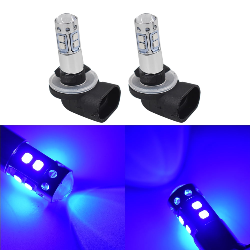 LABLT 2 x 881 889 10000K Deep Blue 50W LED Headlight Bulbs Kit Fog ...