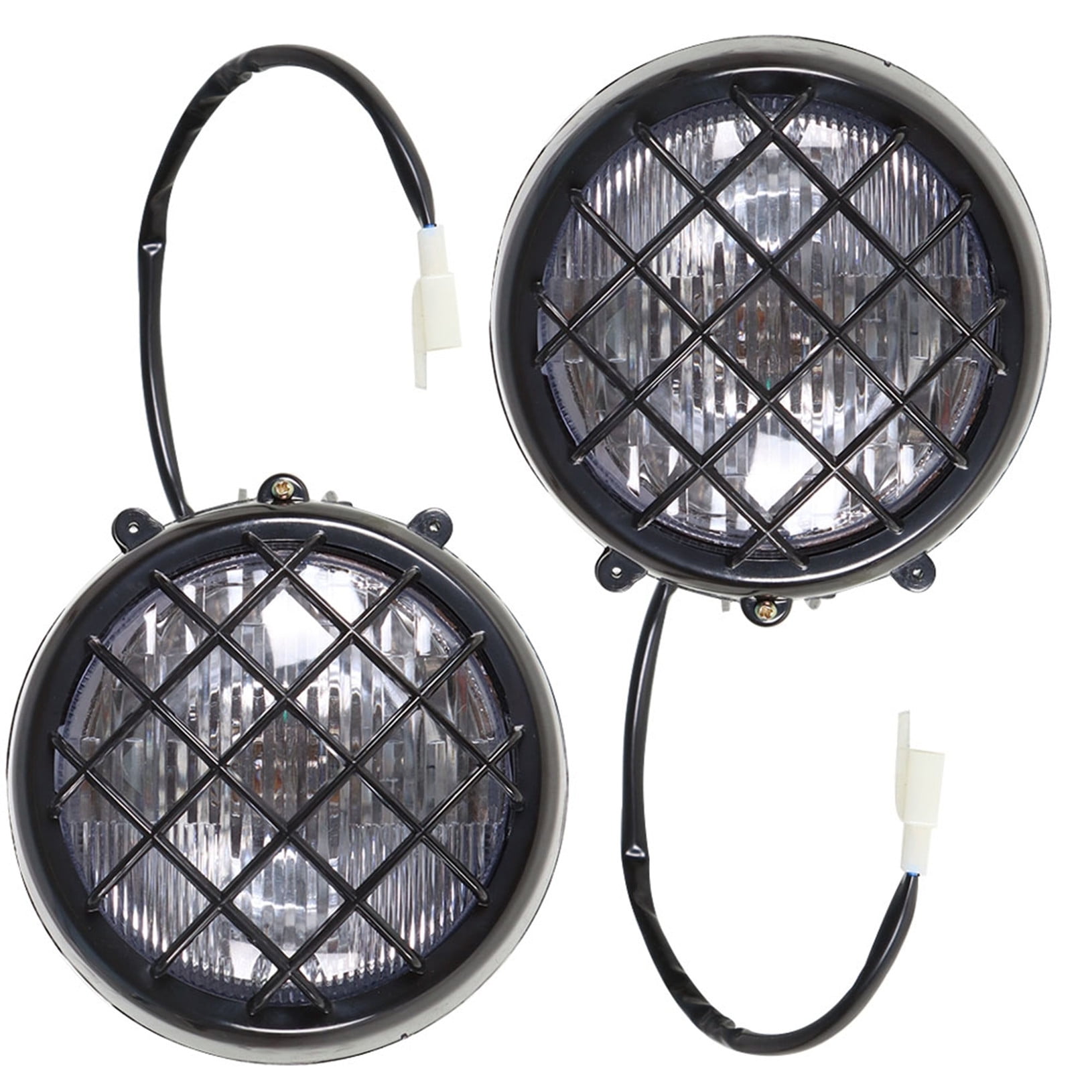 LABLT 2 x Headlights for Yamaha Banshee 87-06 Lens Bulbs Lights Grills ...