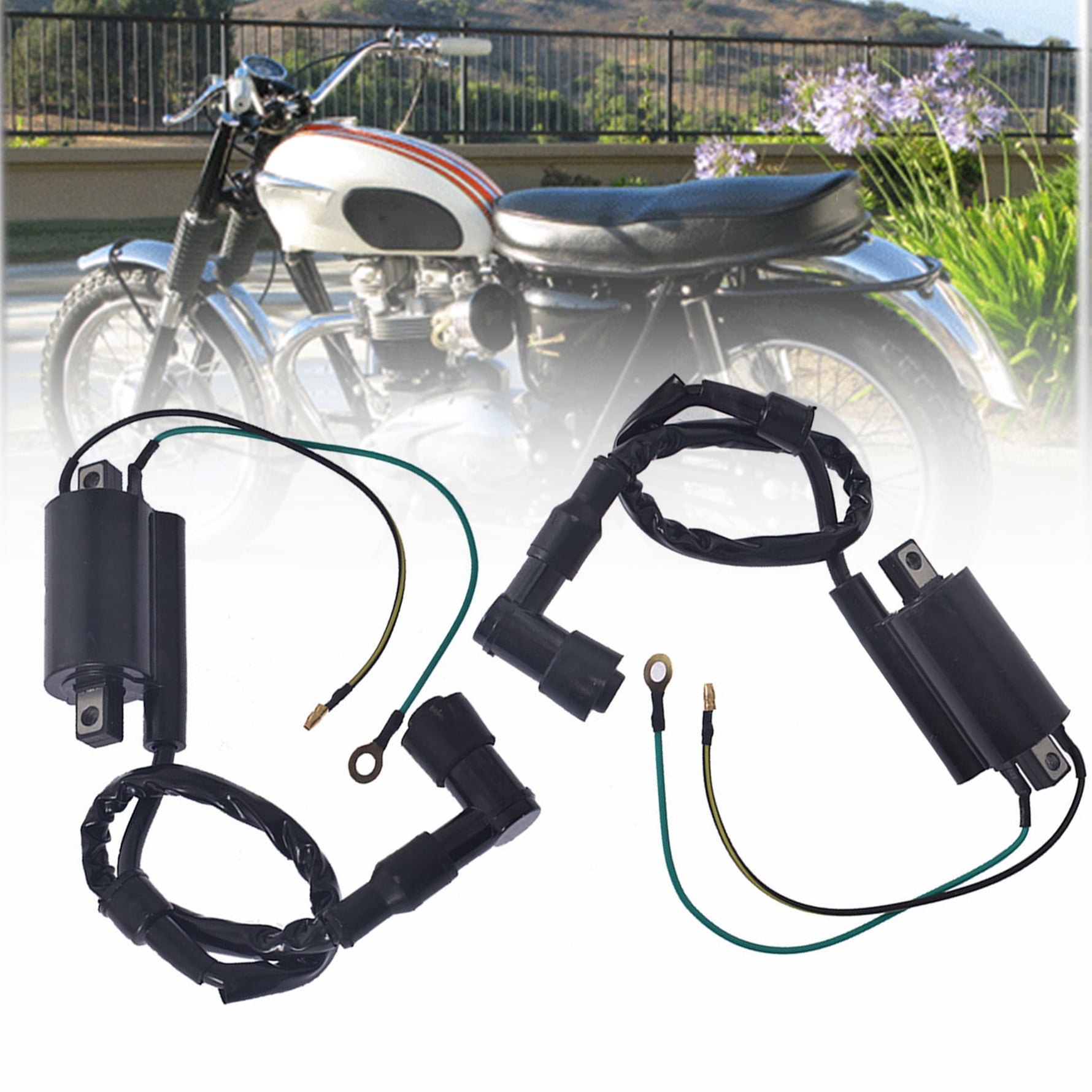 LABLT 2 x Ignition Coil Set for Honda Motorcycle CB350 CL350 SL350 ...