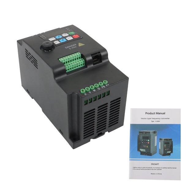 LABLT 220V 3KW 4HP 1 To 3 Phase VFD Variable Frequency Drive Inverter Converter - Walmart.com
