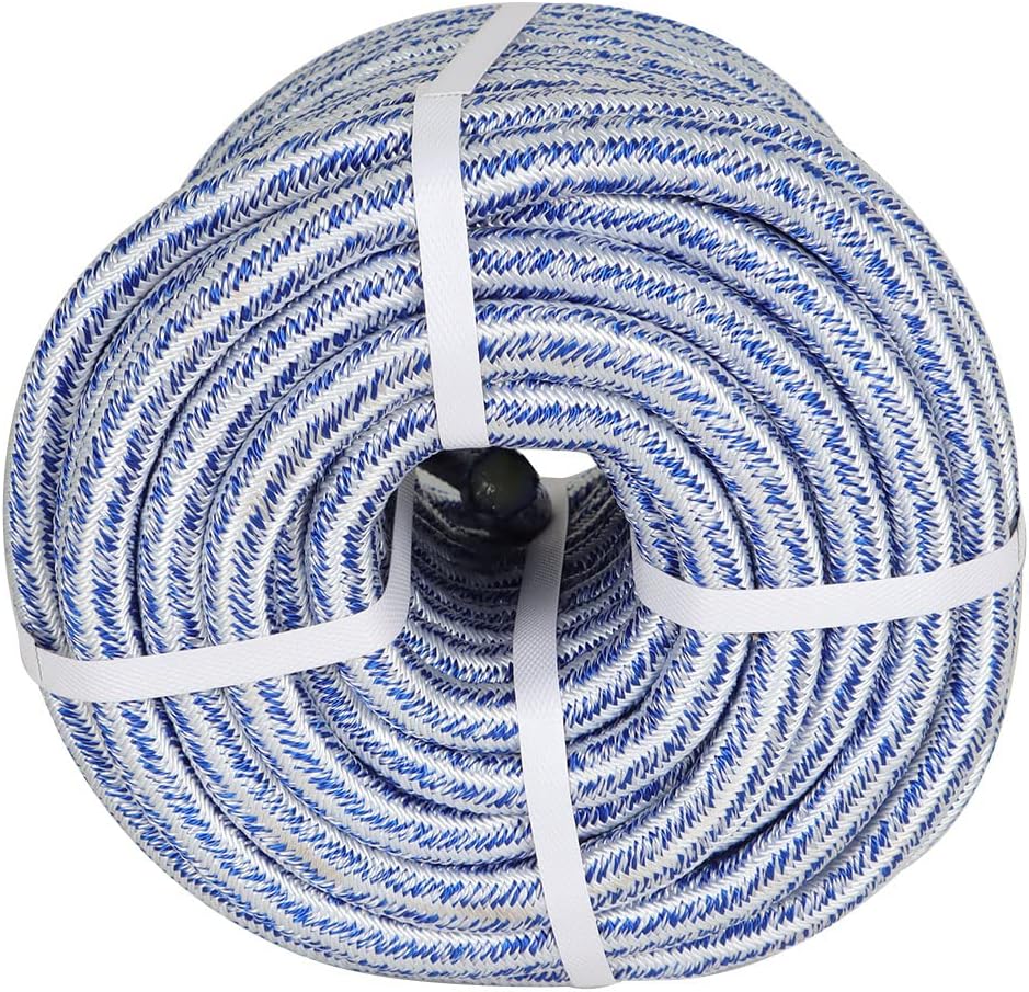 LABLT 24 Strand 3/4 inch Arborist Rigging Rope, 150 FT Braided ...