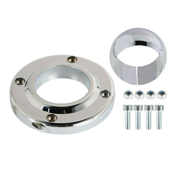 LABLT 2Inch Chrome Steering Column Floor Mount for 2 Inch Columns ...
