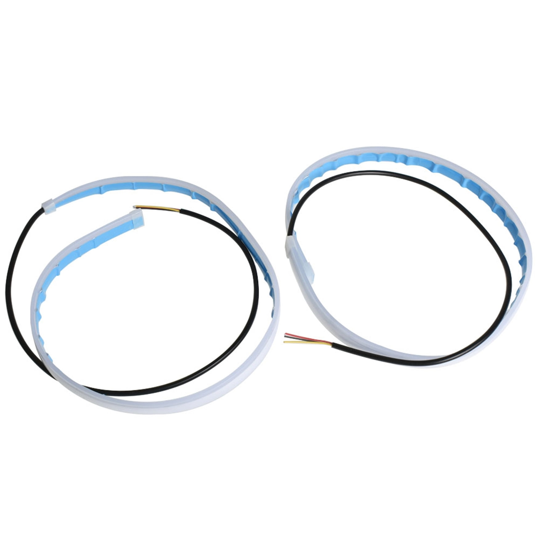 LABLT 2Pcs 60cm Flexible LED Car Headlight Slim Strip Sequential Turn ...