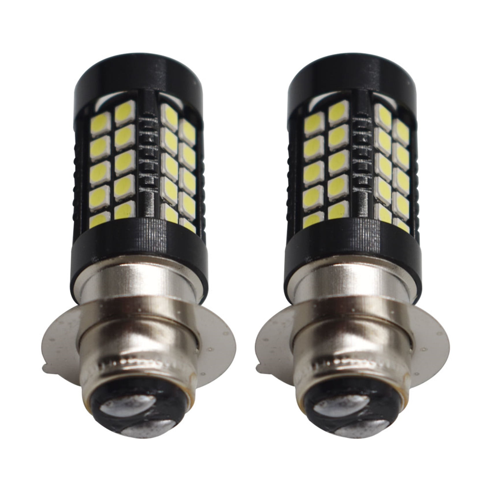 LABLT 2x H6m 6000K 44-SMD Headlight Bulbs Fit for ATV Yamaha Banshee ...